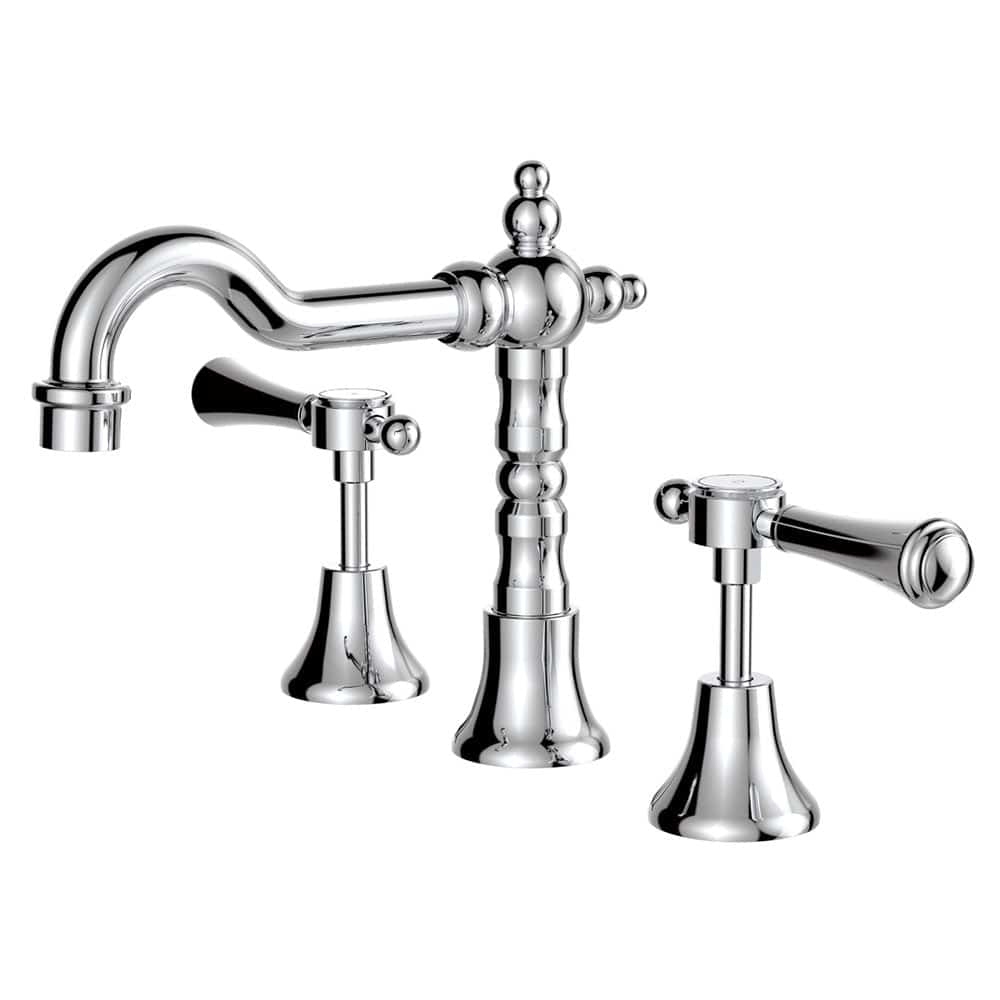 Lillian Lever Basin Set, Chrome | QEBS Builders Warehouse