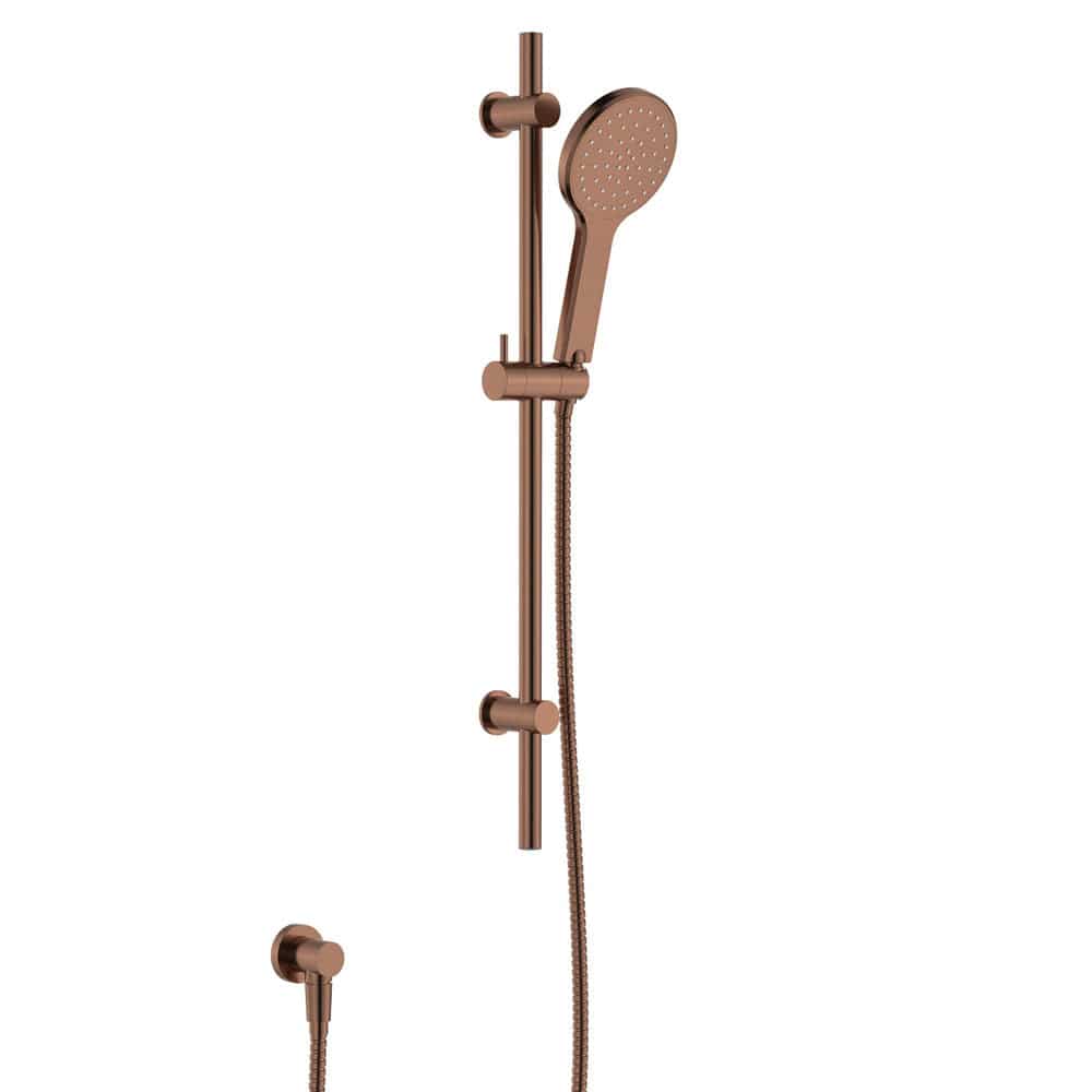 Kaya Rail Shower, Brushed Copper — QEBS