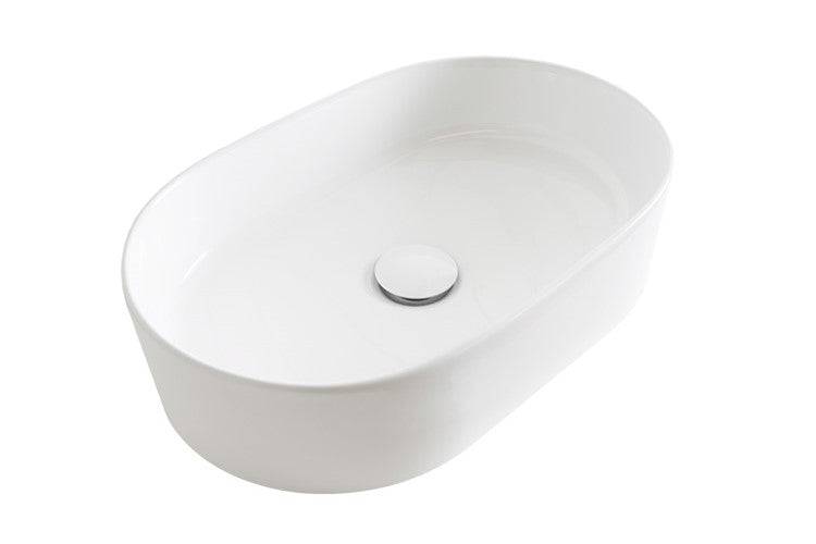 Patty Ceramic Basin, Matte White | QEBS Builders Warehouse