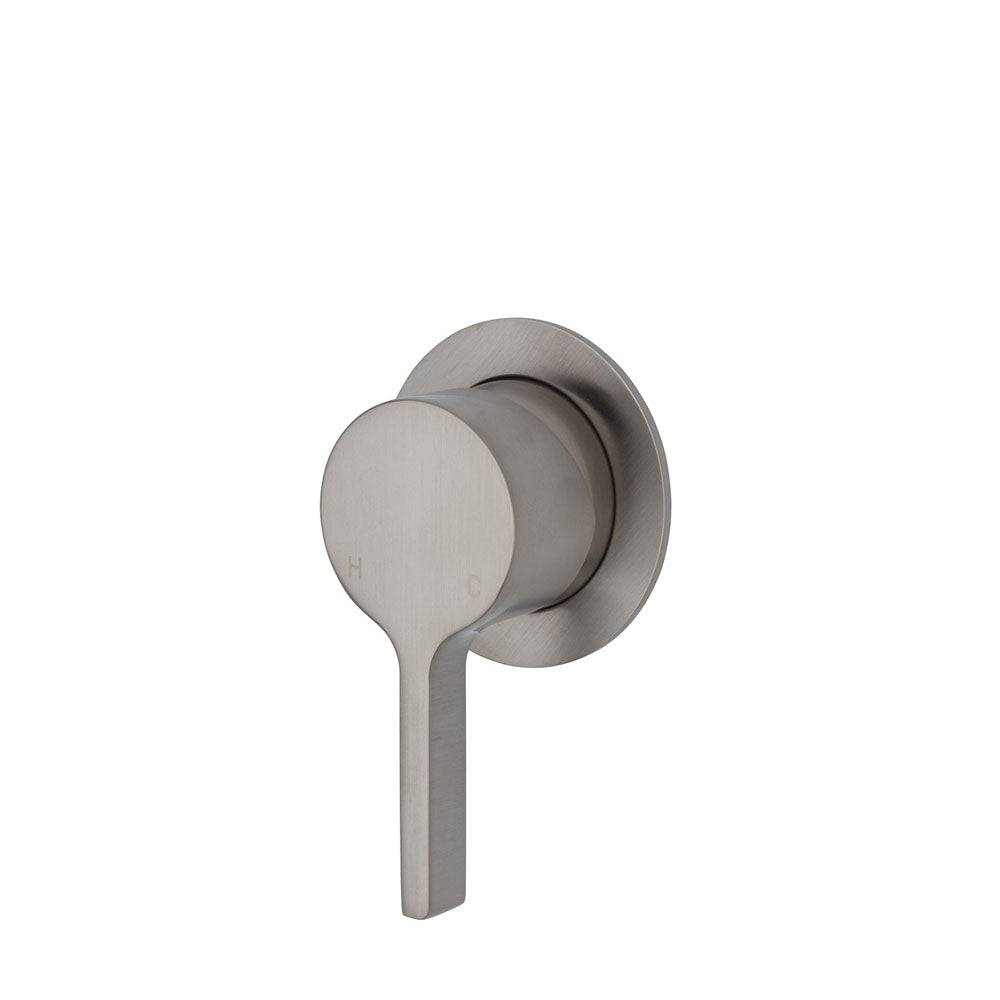 Sansa Wall Mixer, Brushed Nickel | QEBS Builders Warehouse