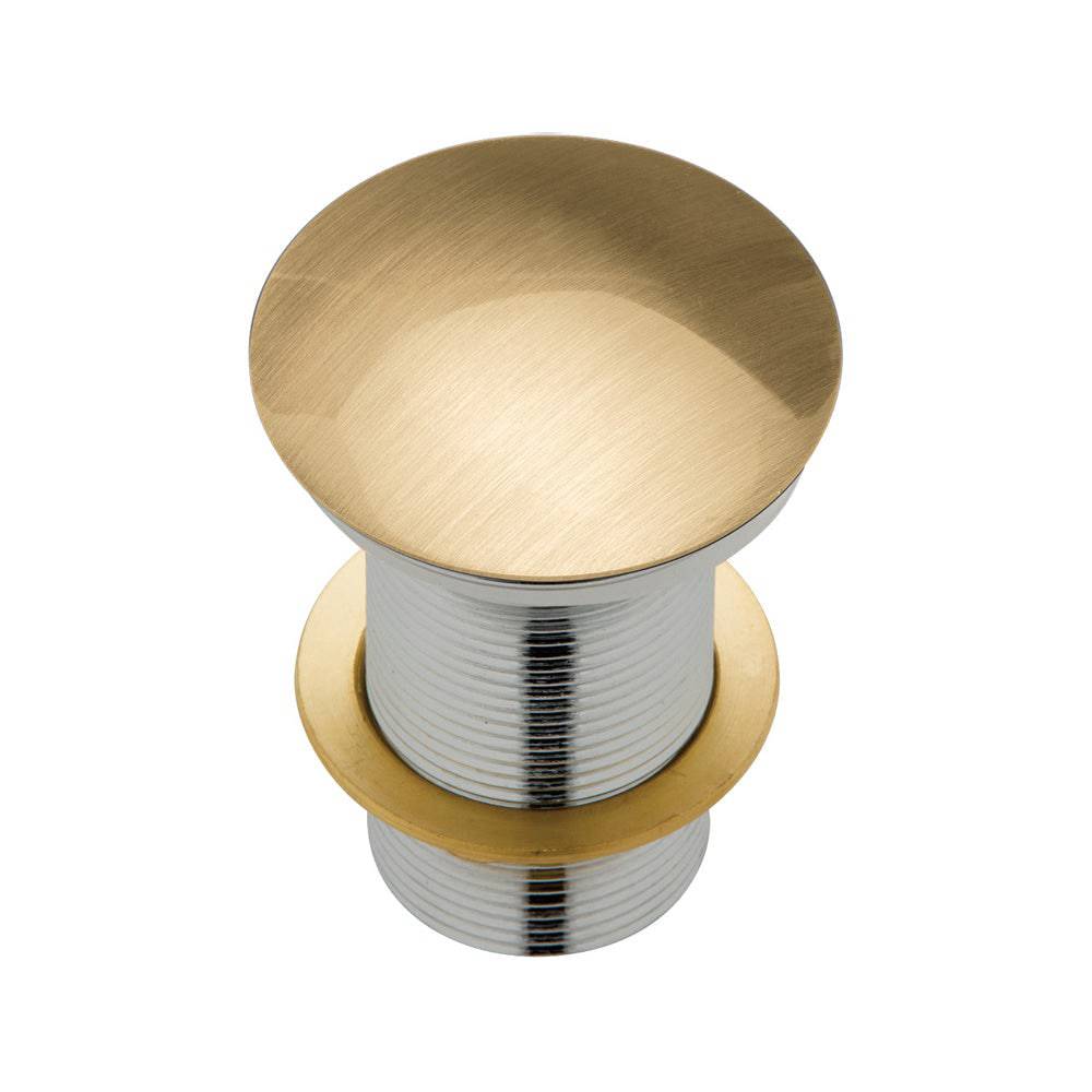 Metal Cap Pop-Up Waste, 32mm, Urban Brass | QEBS Builders Warehouse